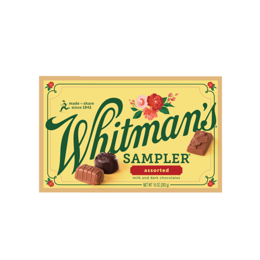 Whitman's Sampler Valentine's Day Assorted Milk & Dark Chocolate Gift ...